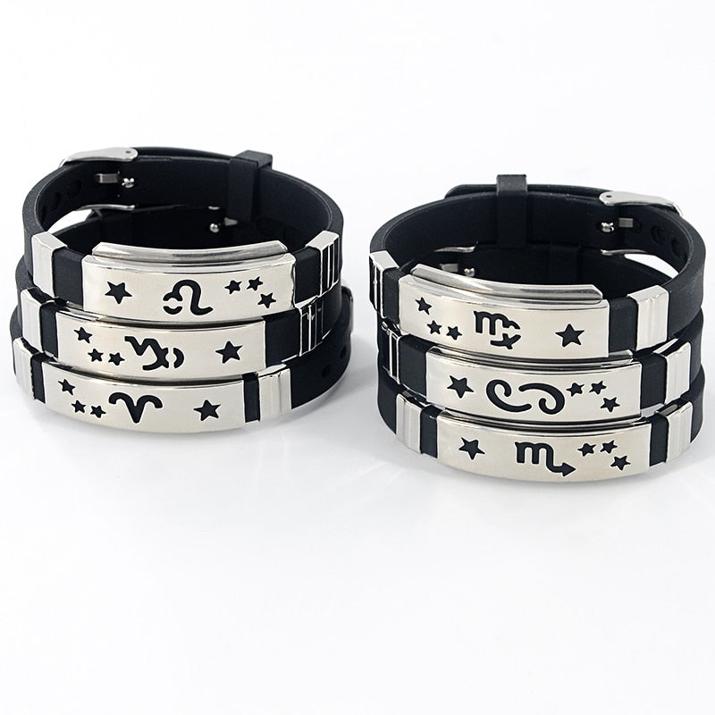 Bracelet silicone Signe du Zodiaque – deco-spatiale.com