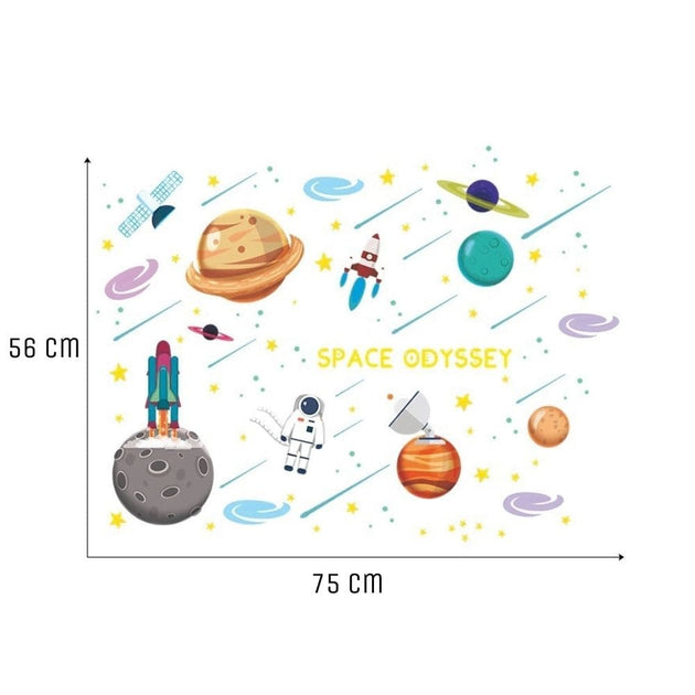 Sticker Odyssée Spatiale – deco-spatiale.com